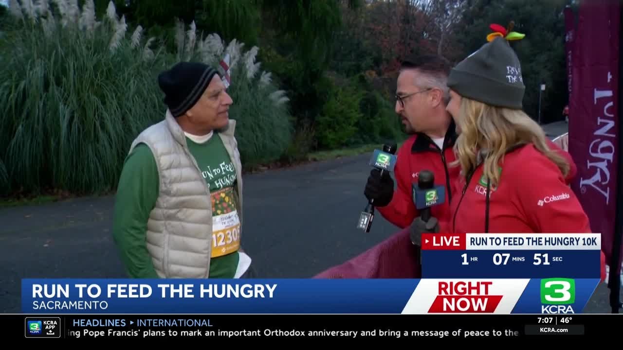 Run to Feed the Hungry 2025 | Some participants already rolling in at 7 ...