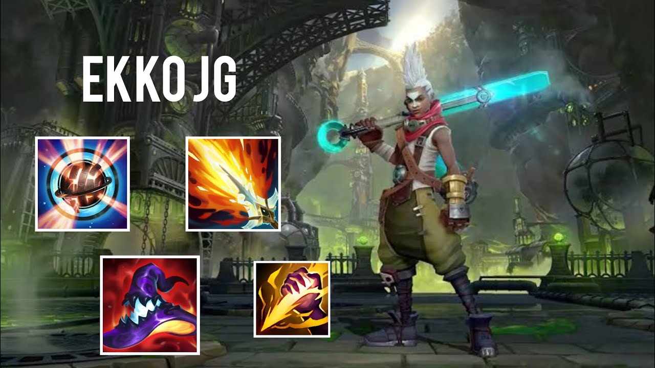 Wild Rift Ekko Jg Gameplay Vitinob Youtube