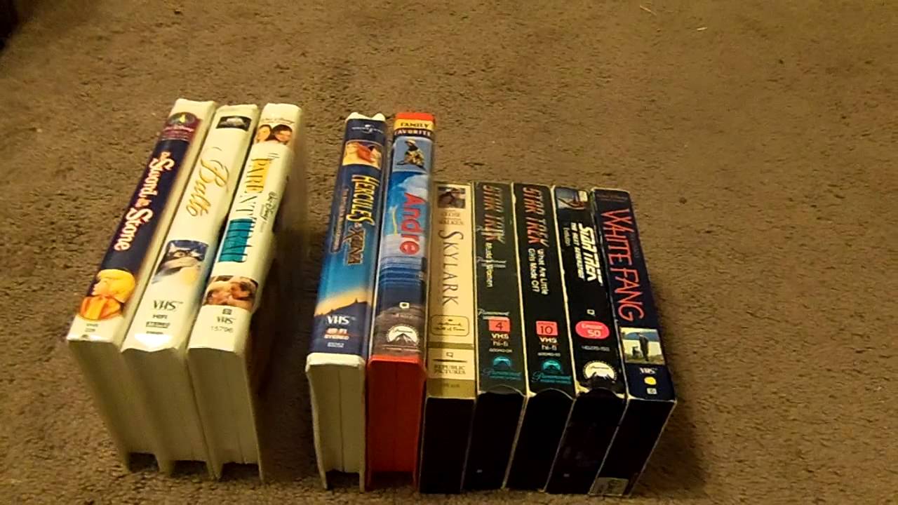 My VHS Update January 27, 2014 - YouTube