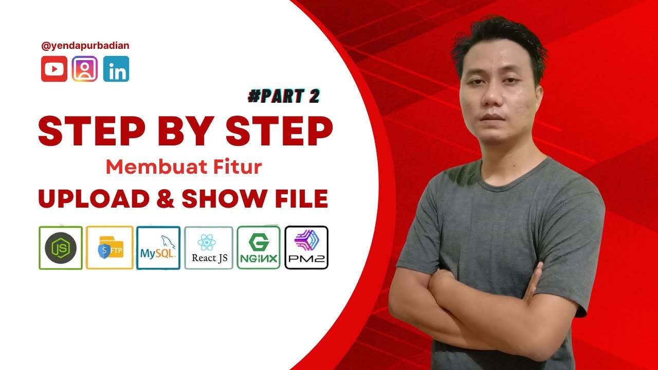 Membuat Fitur Upload And Show File Dengan React Js Express Js Mysql Sftp Part 2 Youtube