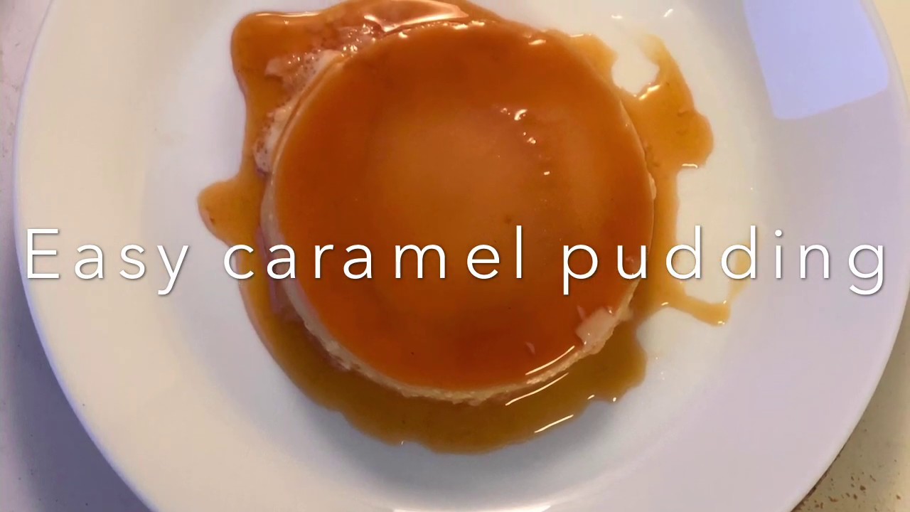 Easy and Instant Caramel pudding - YouTube