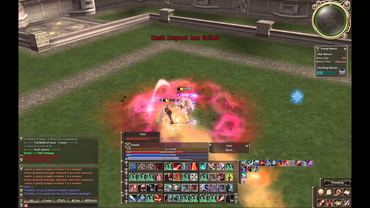 L2 Sphere - Kerped Doombringer Olympiad Fights - YouTube