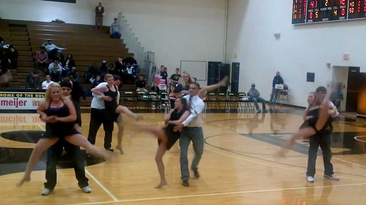 Adrian dance team coed dance January 25, 2012.3GP - YouTube