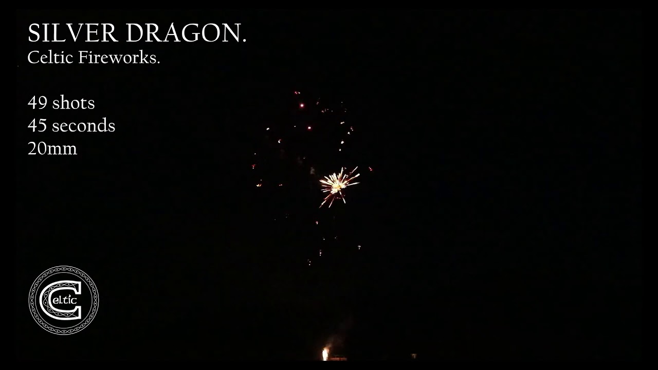 Silver Dragon by Celtic Fireworks @fireworkcrazy - YouTube