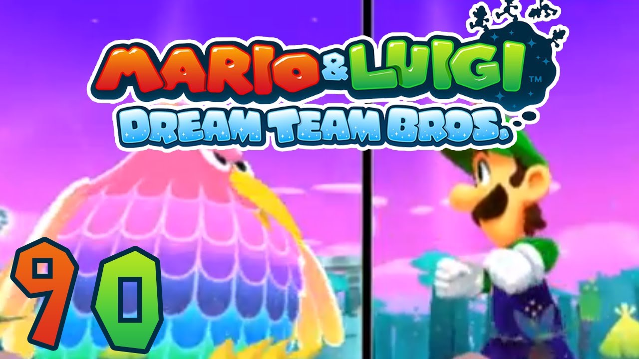 Let's Play Mario & Luigi Dream Team Bros 3DS Part 90 - Giant Boss ...