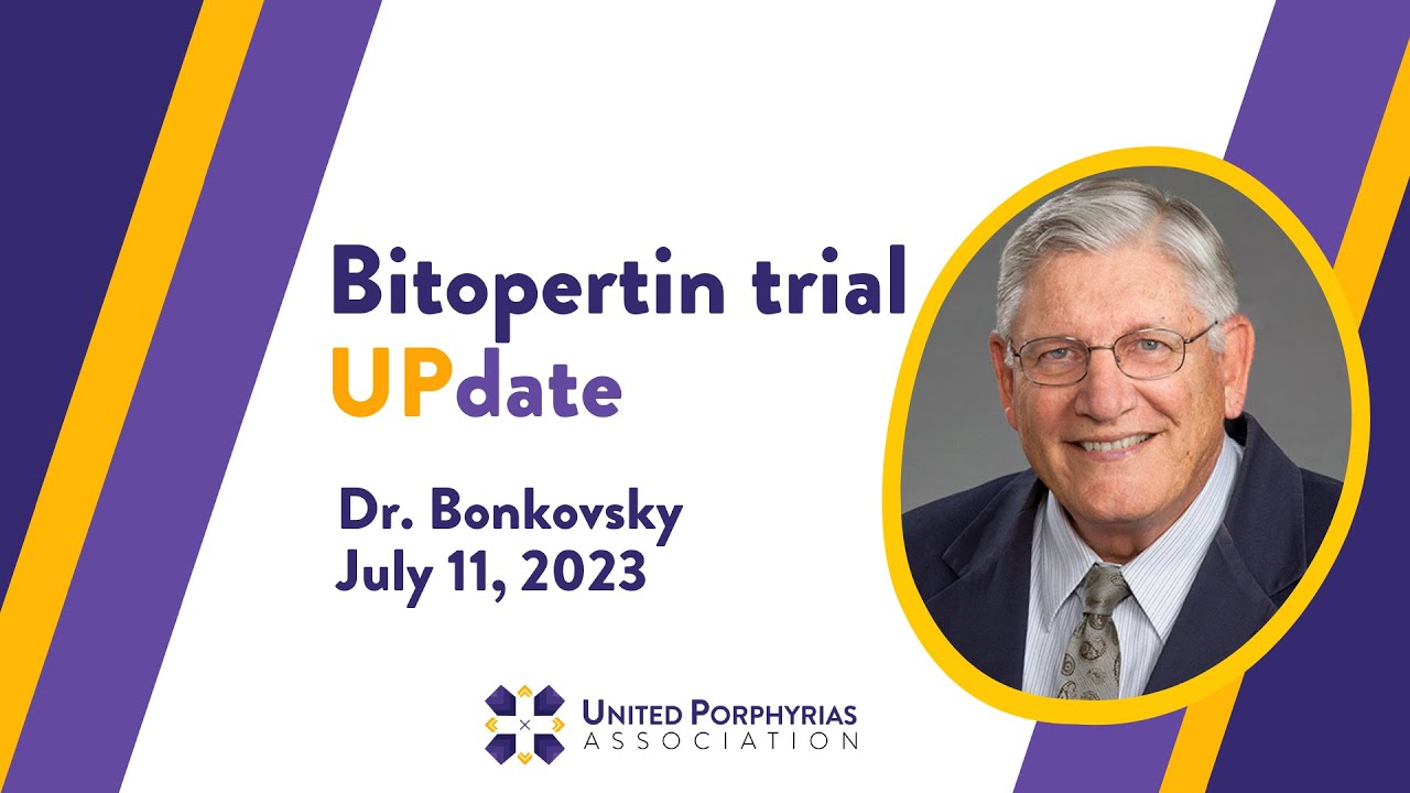 Bitopertin UPdate with Dr. Bonkovsky - YouTube