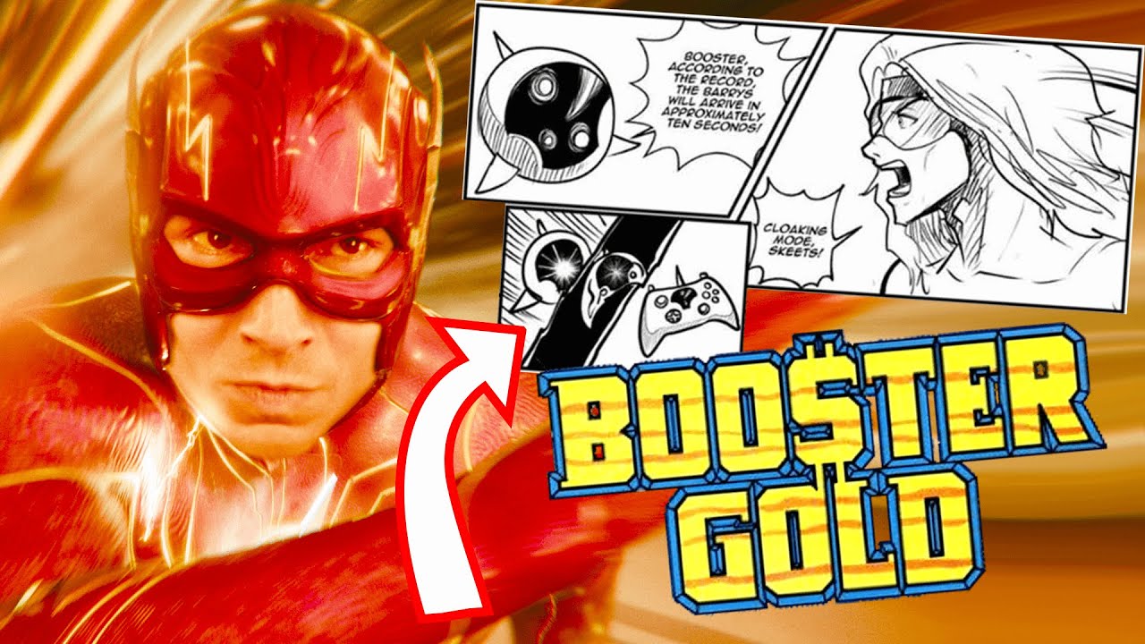 The Flash Booster Gold Spin Off SCRAPPED TV Series Revealed! Concept ...