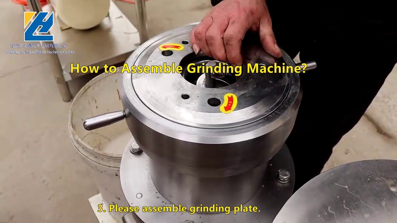 How to Assemble Grinding Machine - YouTube
