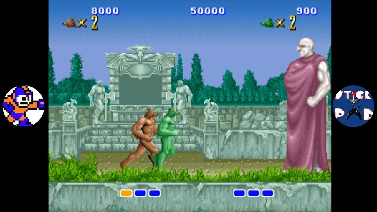 ALTERED BEAST | ARCADE (1988) | Partida a 2 Jugadores con Stick & Pad ...