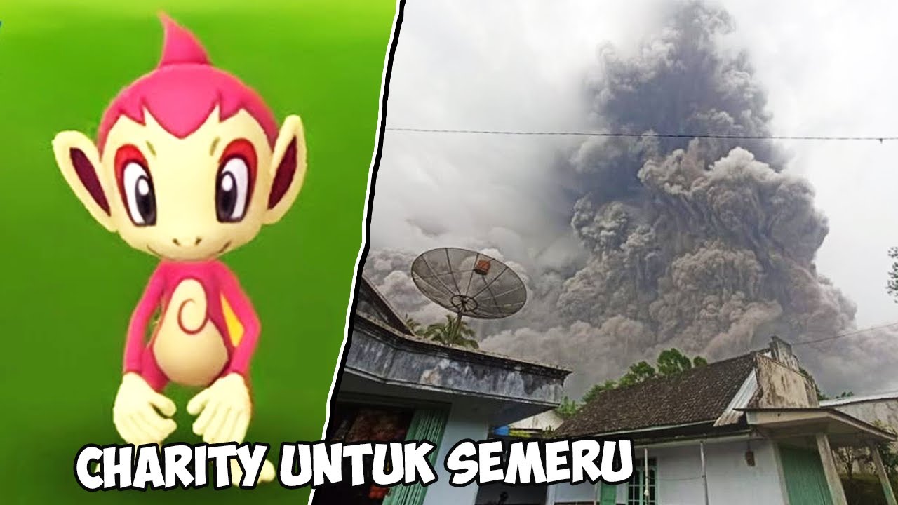 CHARITY UNTUK SEMERU SAMBIL MENCARI MONYET PINK - YouTube