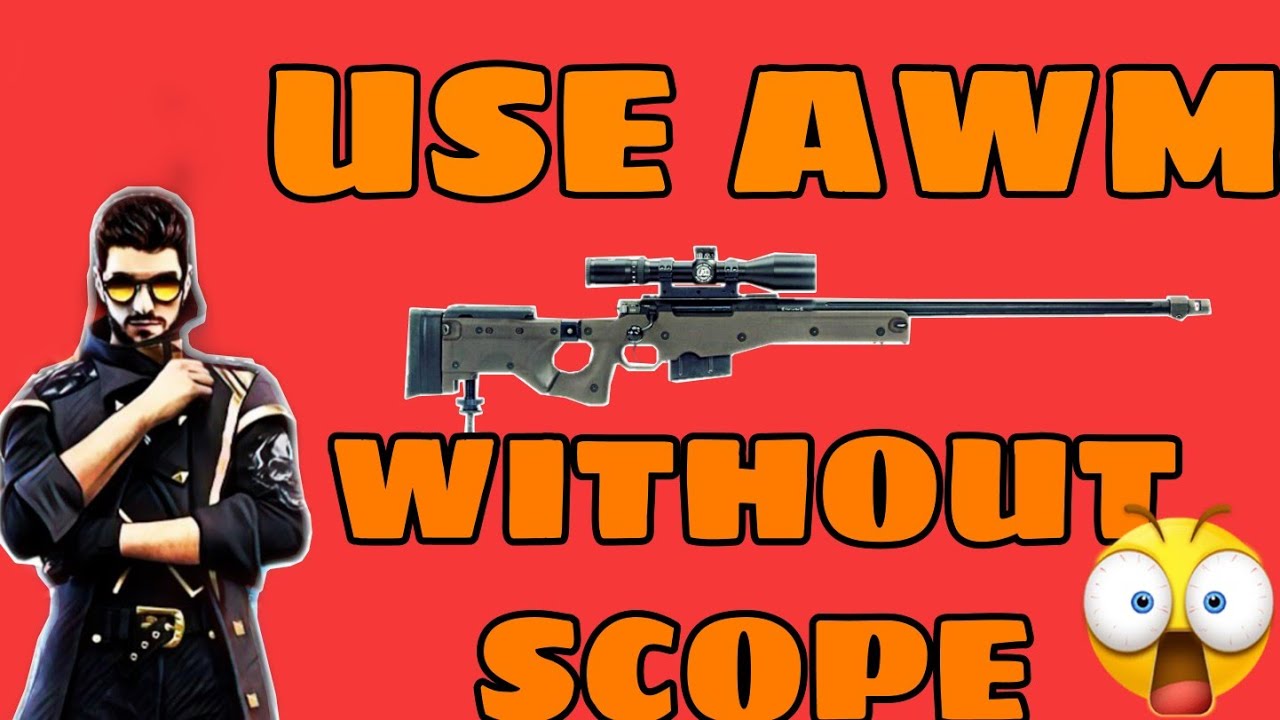 HOW TO USE AWM WITHOUT SCOPE | EASY SETTING - YouTube
