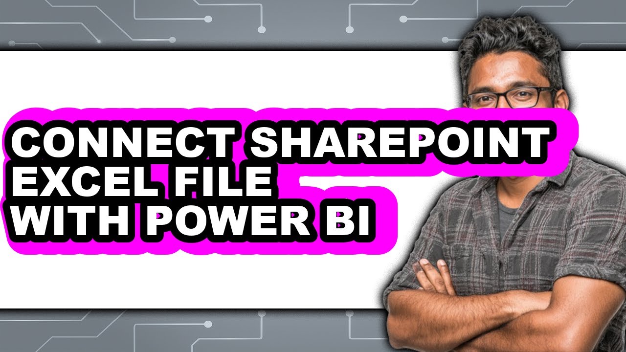 How to Connect Sharepoint Excel File with Power Bi - Step by Step - YouTube