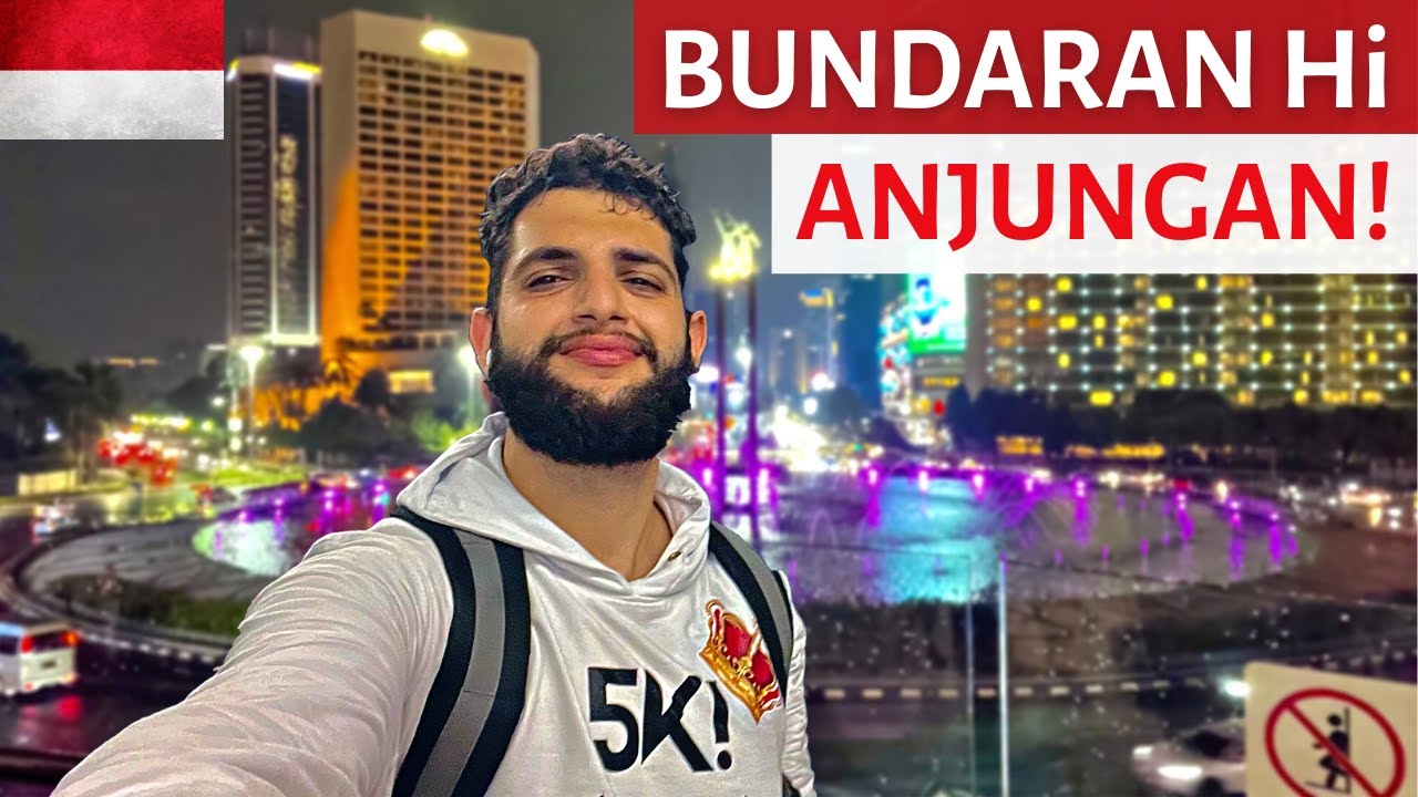 New Face of "BUNDARAN Hi" ️🇮🇩 - Viral place in JAKARTA! - BUNDARAN HI Anjungan - YouTube