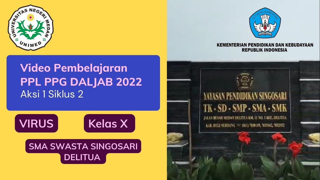 Video PPL PPG DALJAB 2022 AKSI 1 SIKLUS 2 VIRUS - YouTube