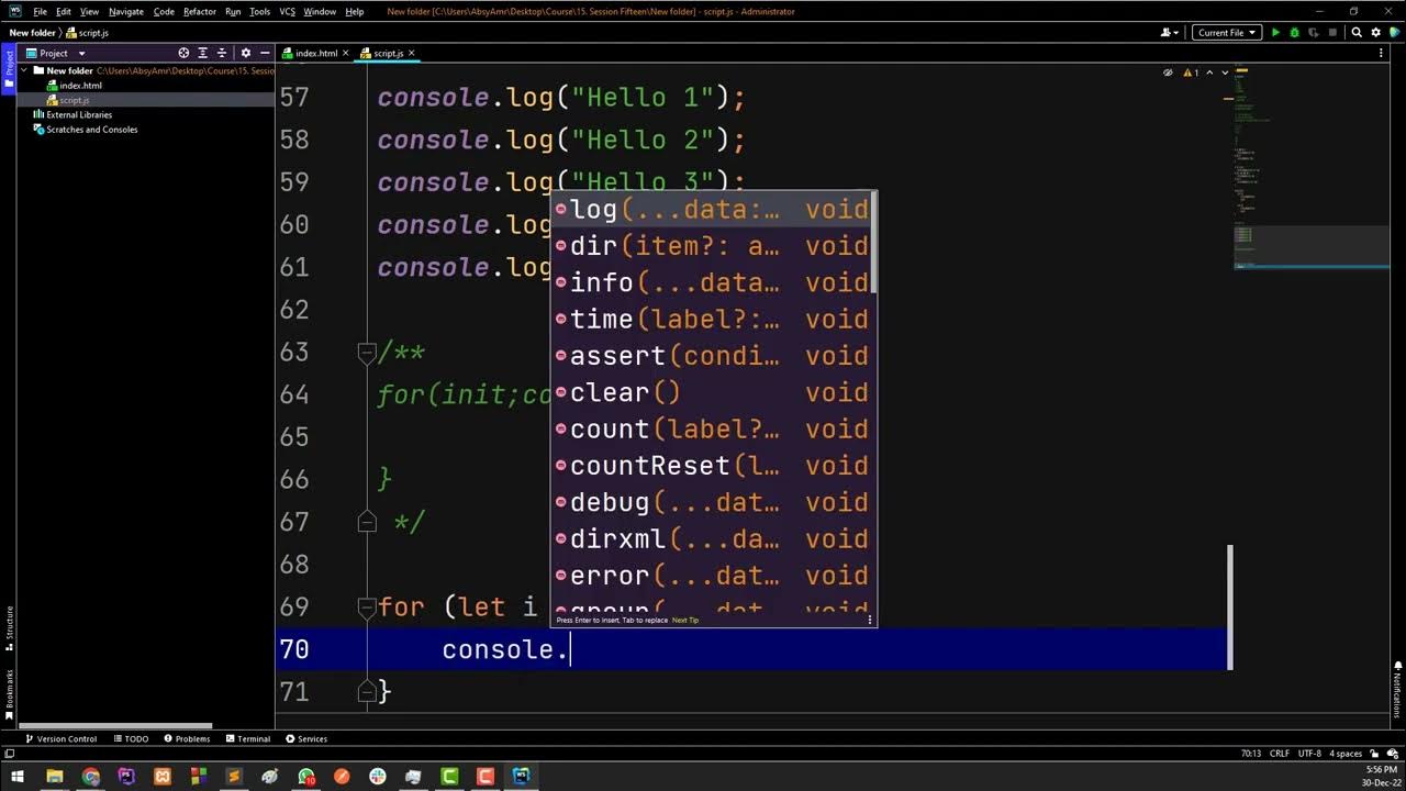 Group 2 Session 15 Javascript Loops - YouTube