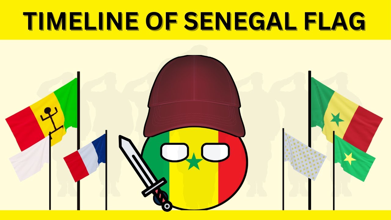 Historical Evolution of Senegal flag - YouTube