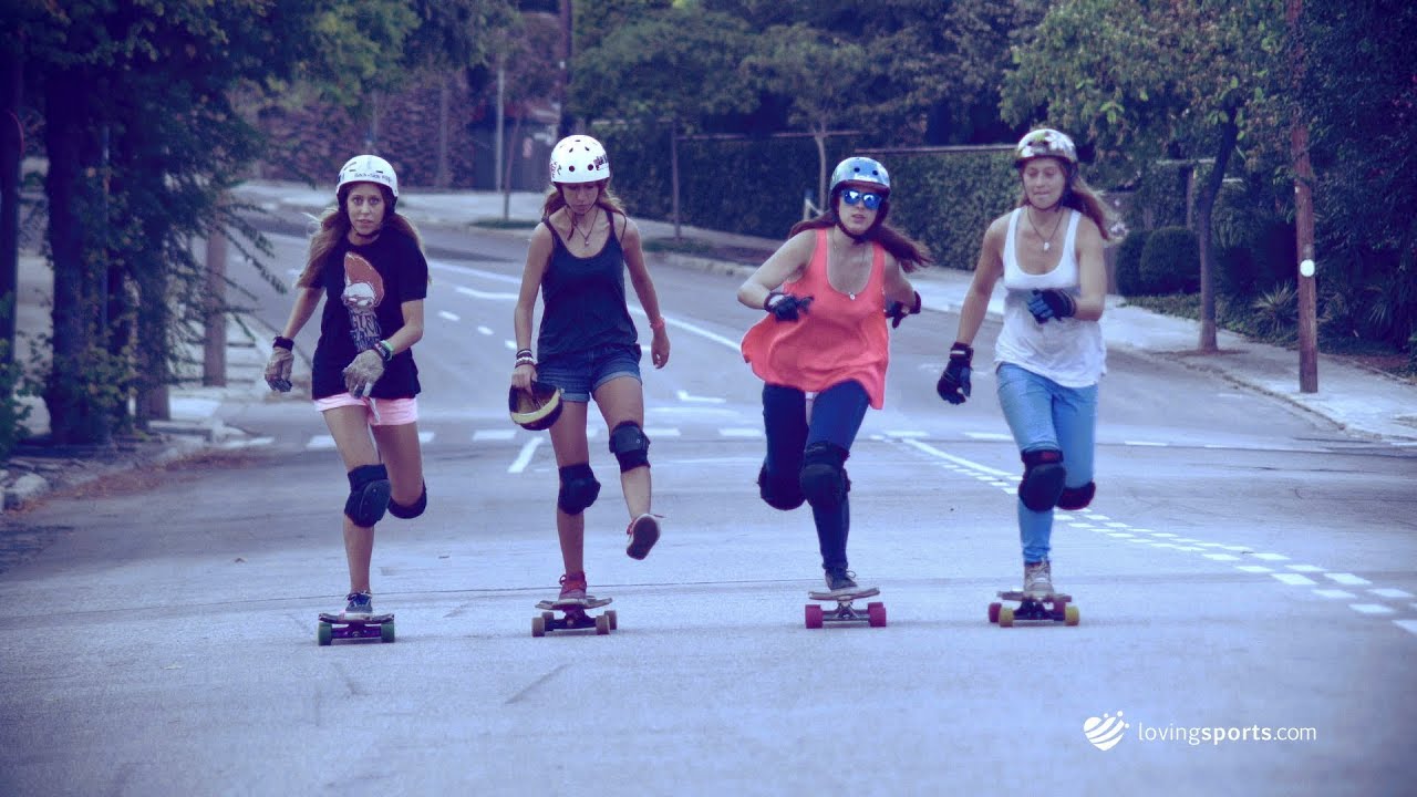 Desafío Lovingsports: Longboard Girls Crew vs Josef Ajram - YouTube