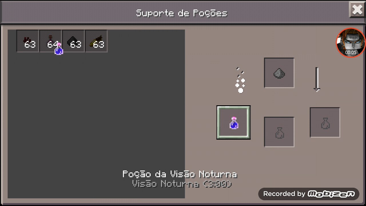 Como Fazer Poção Arremessavel Em Minecraft Youtube