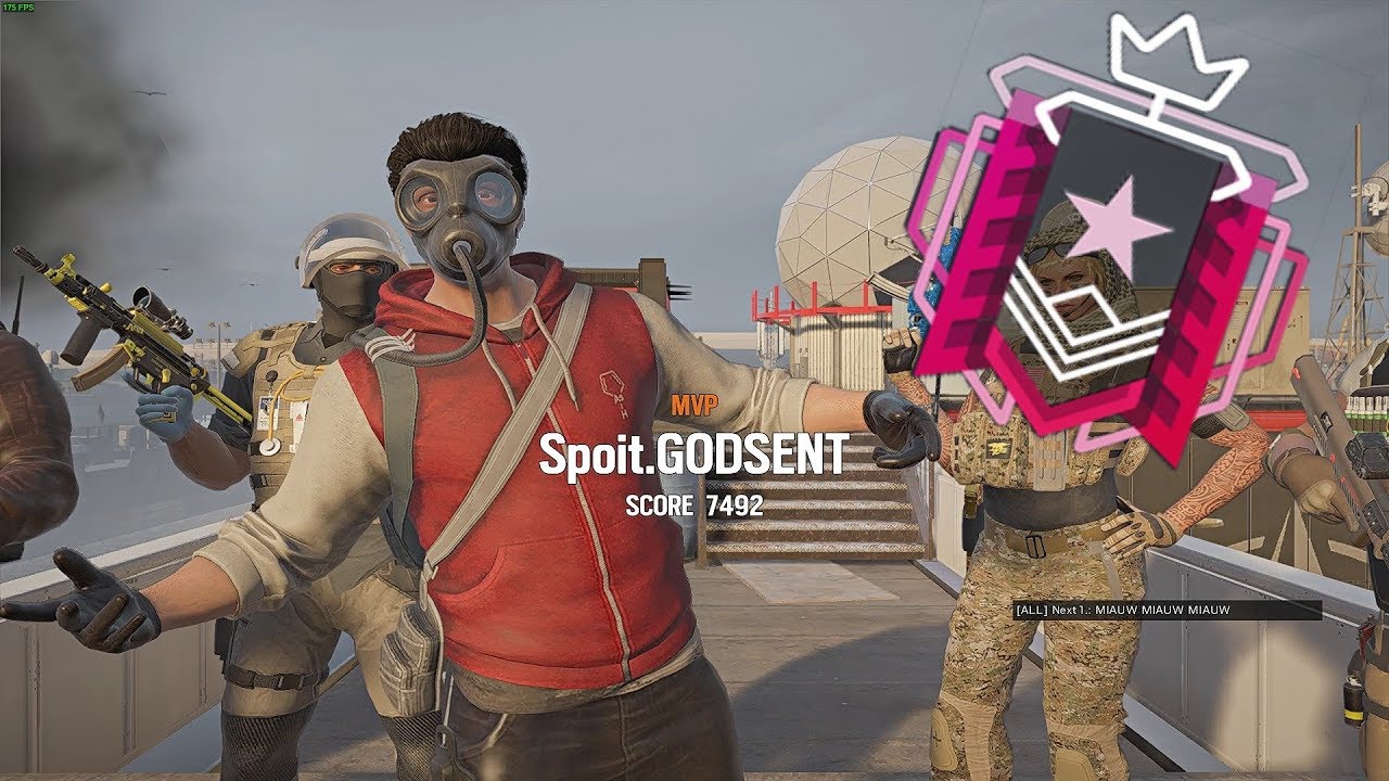 The 4-4 1v4 Overtime Matchpoint Clutch - Rainbow Six Siege - YouTube