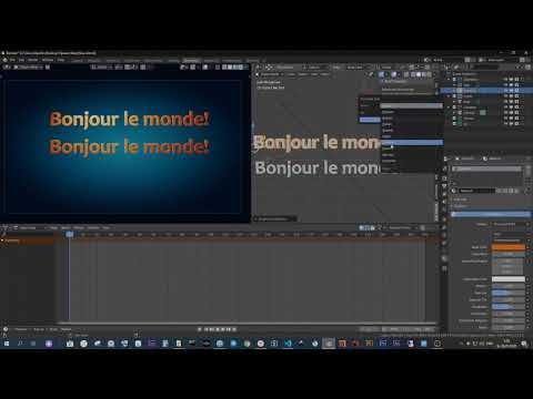 Text Translate. Blender Addon - YouTube