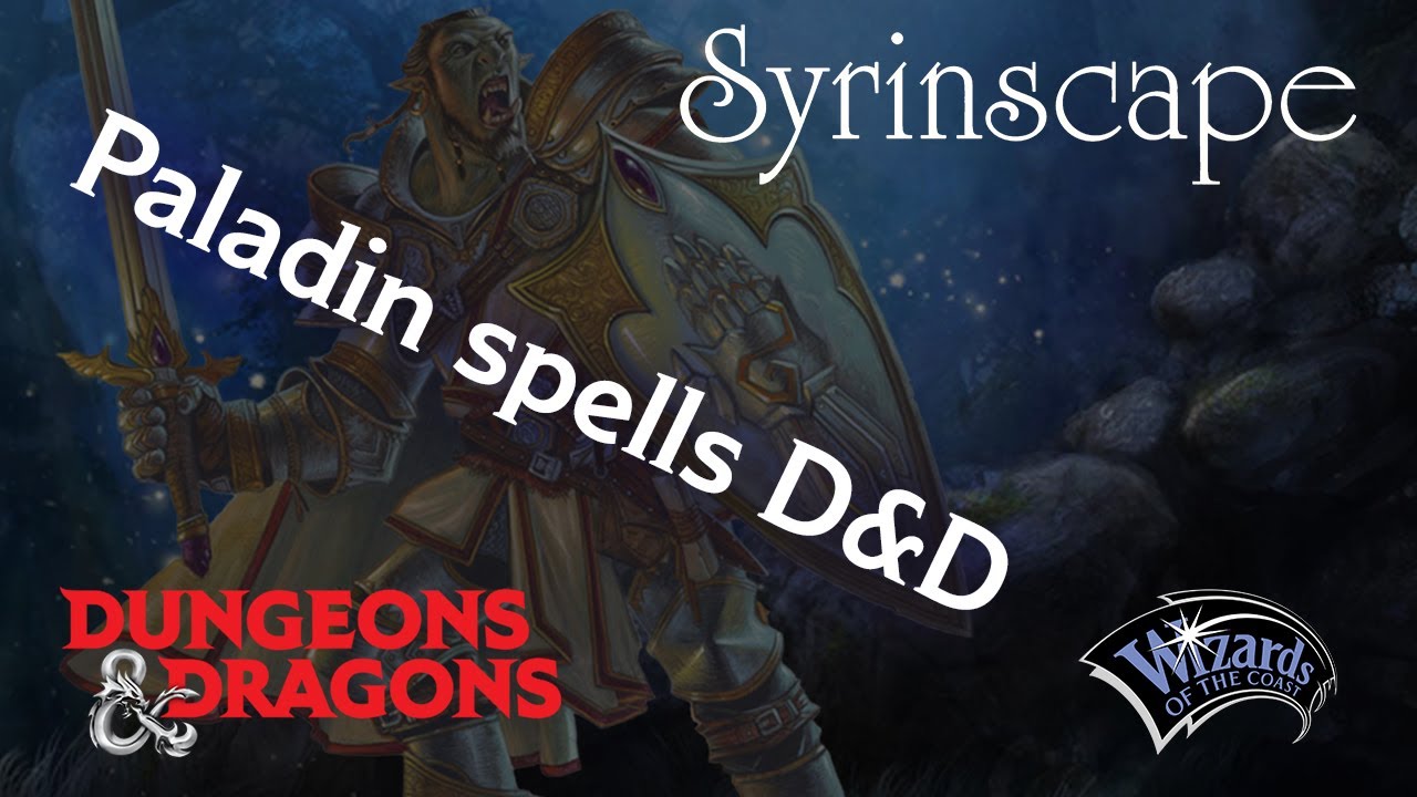 D&D/RPG Paladin Spell Sound Effects Demo - YouTube
