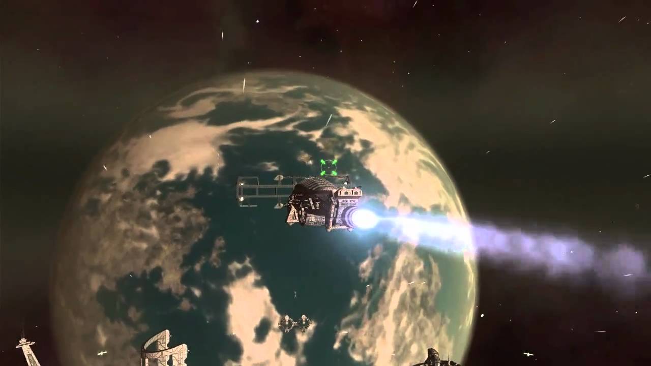 Freelancer Realistic(ish) Capital Ship Handling Prototype - YouTube