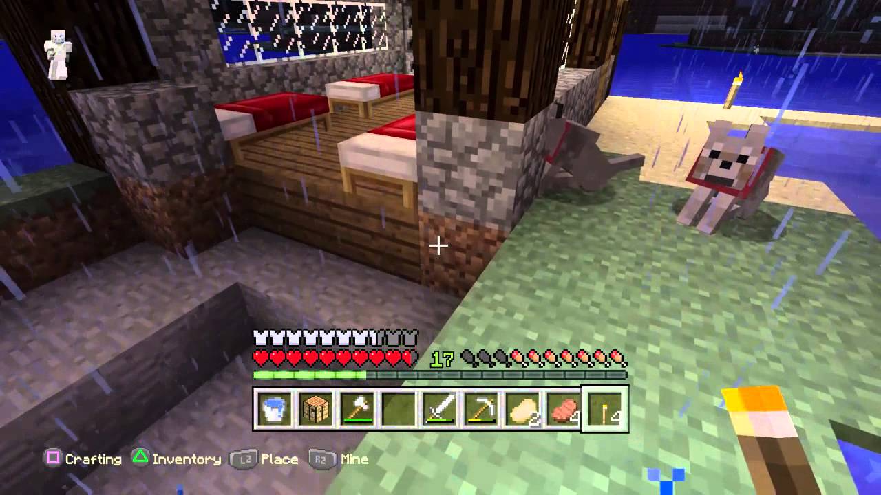 minecraft ps4 gameplay lets play ep.5 - YouTube