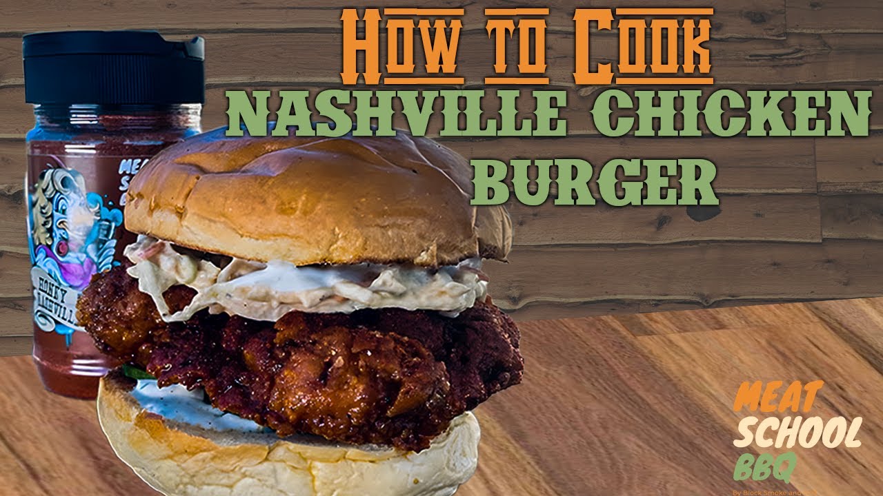 Nashville Chicken Burger - YouTube