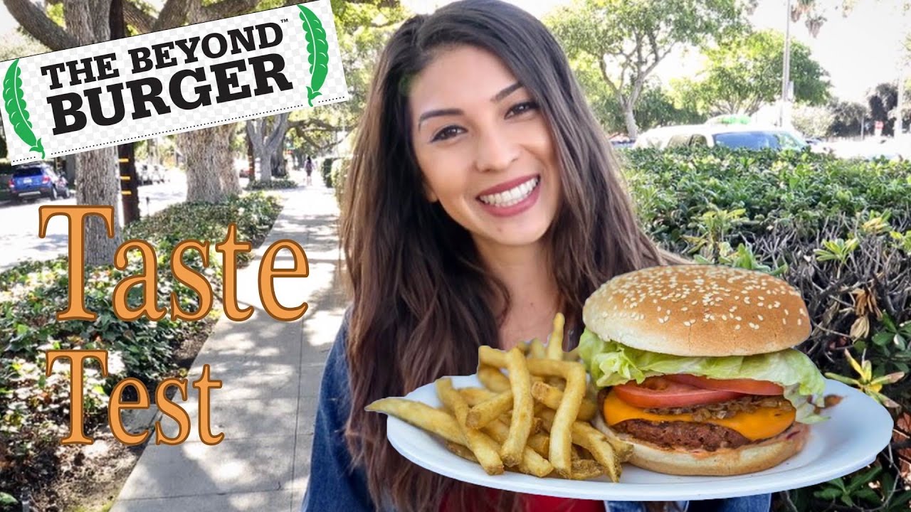 Beyond Meat: The Beyond Burger "taste test" - YouTube