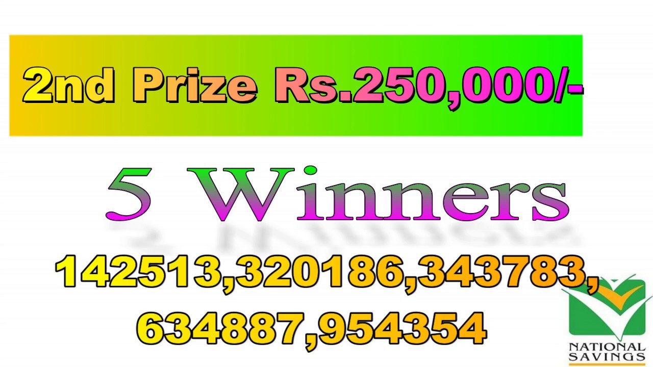 Prize Bond Rs 200 Draw 15.06.2017 Latest Draw 70 Held at Karachi 2nd ...