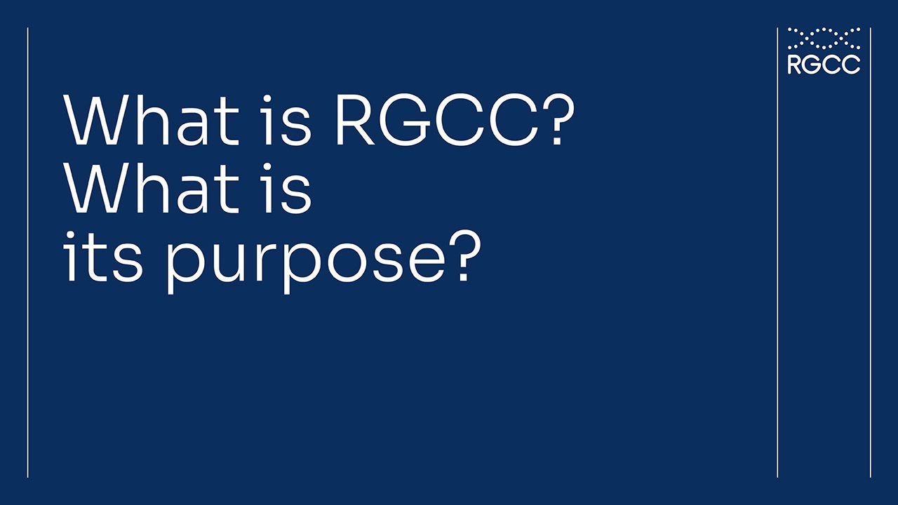 What is RGCC? What is its purpose? - YouTube