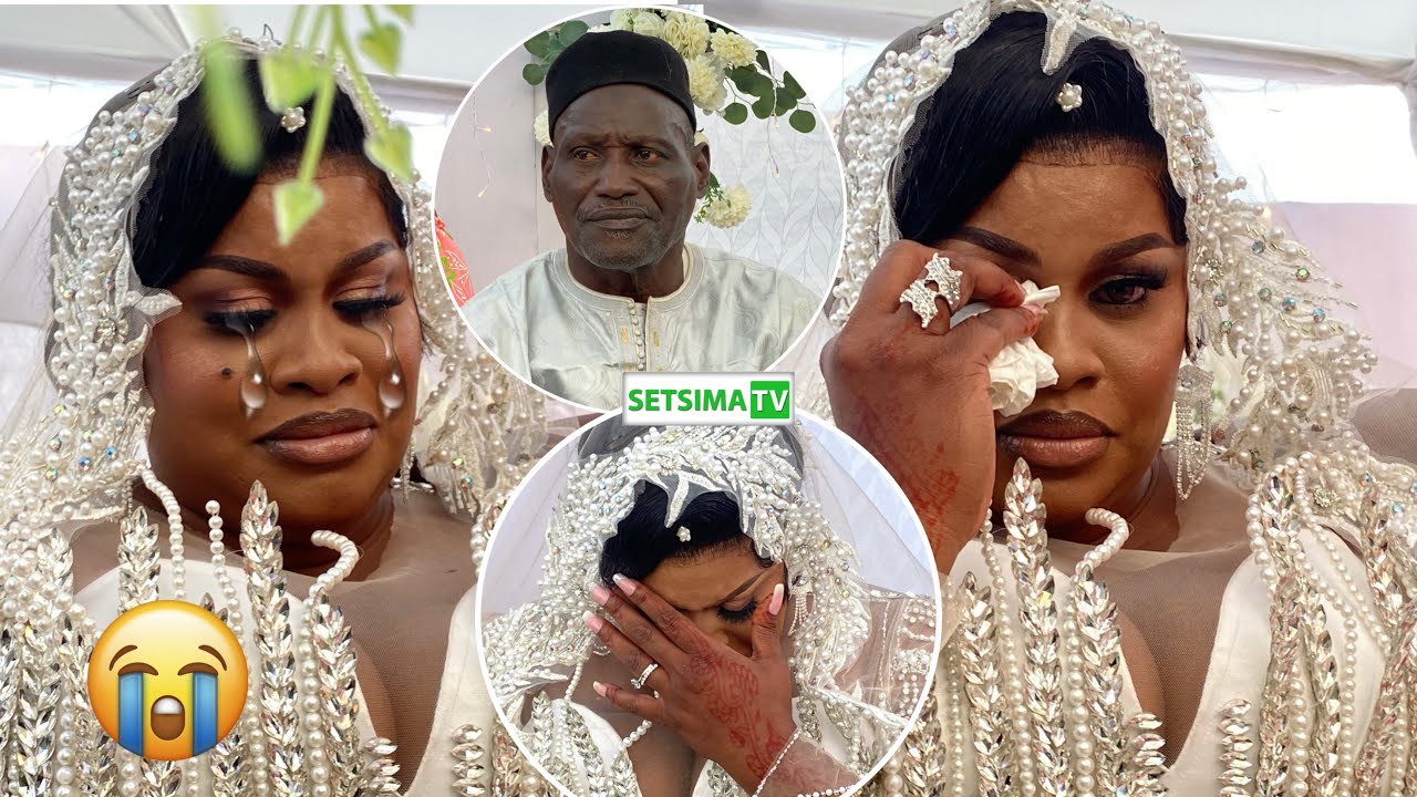 Mariage : Les larmes de Oulaye mane journaliste craque devant son père ...