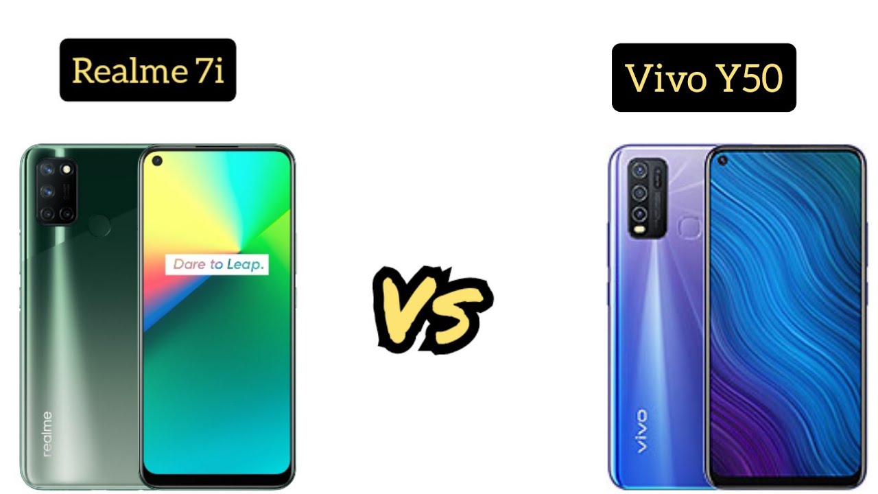 Realme 7i Vs Vivo Y50 - YouTube