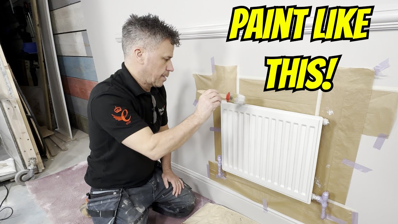 DAY 257: BEHIND THE SCENES OF OUR PAINTING RADIATORS VIDEO! - YouTube