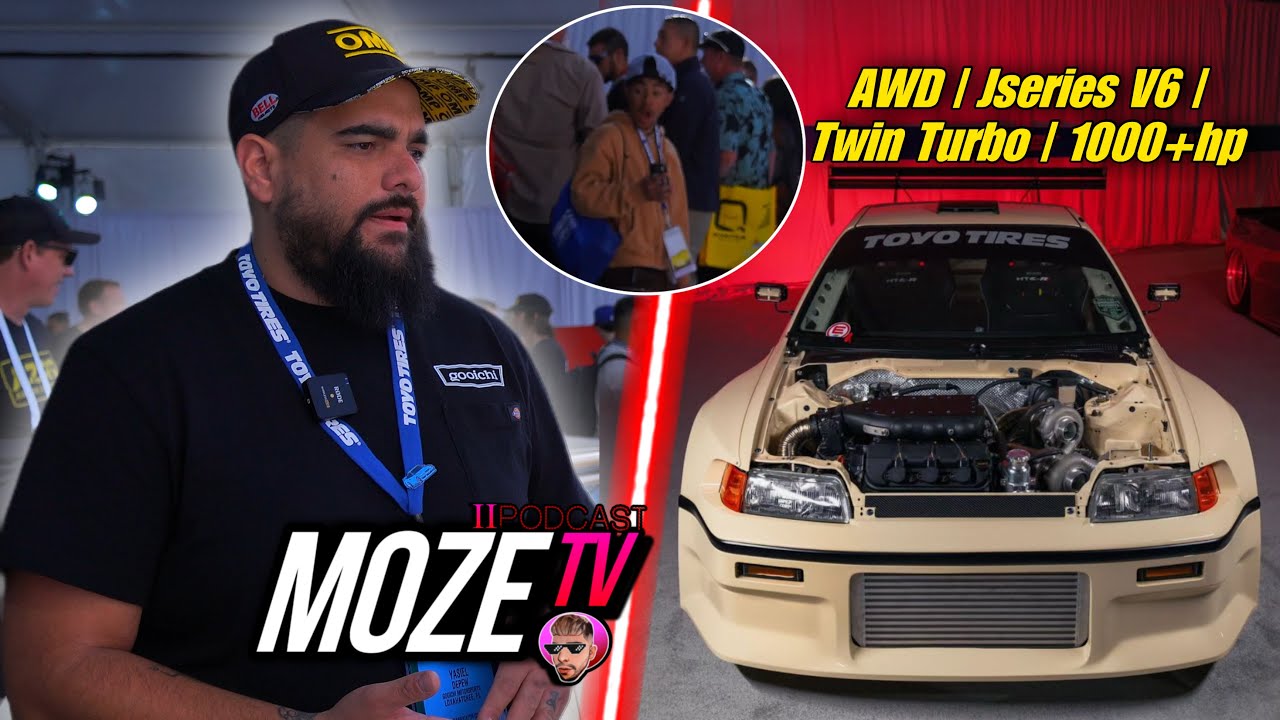 SEMA Show 2024 Vlog: La Honda CRX MAS RARA de todo SEMA Show | AWD 1000 ...