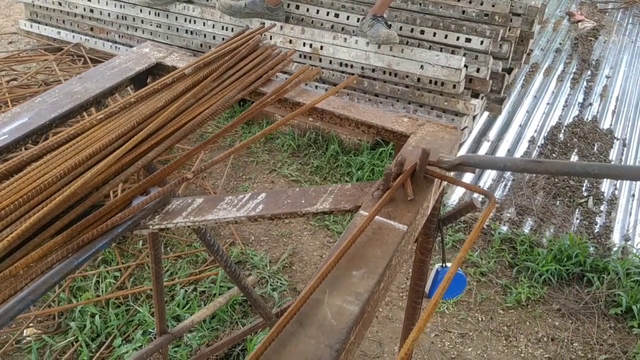 How to make stirrups/ rings of columns/ beam - YouTube