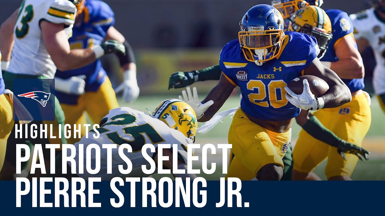 HIGHLIGHTS: Patriots select South Dakota State running back Pierre ...