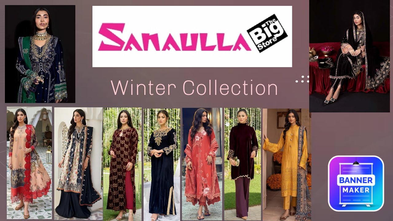 Sanaullah Winter Collection 2022| #sanaullah #wintercollection - YouTube