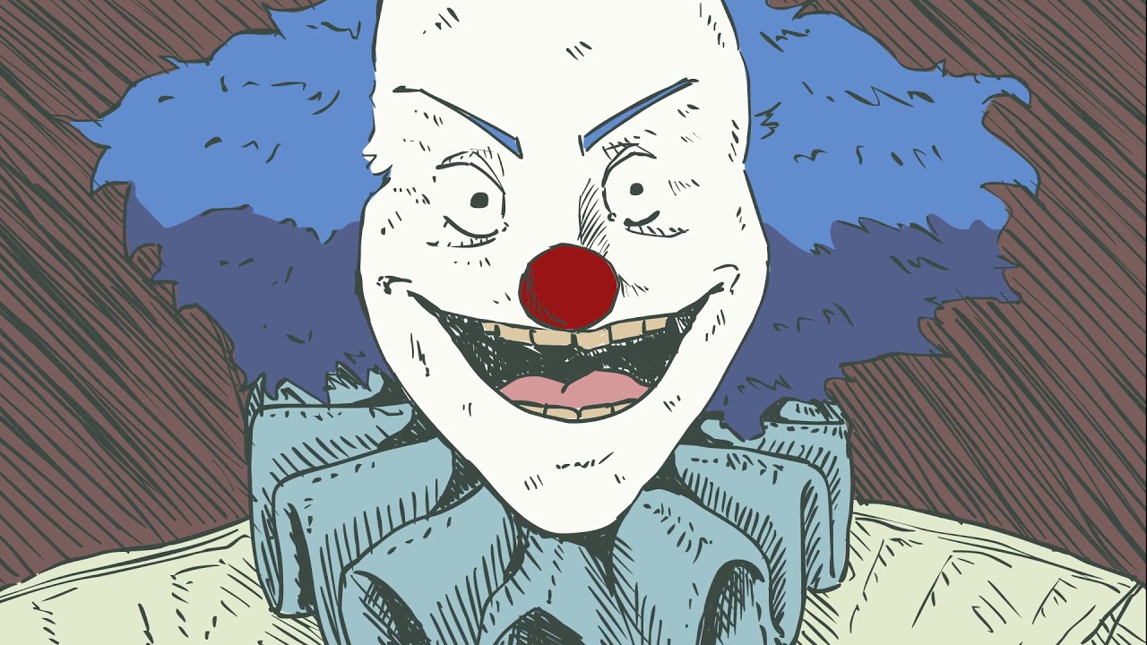 Scary Animated Clown Story - The Dream Clown - YouTube