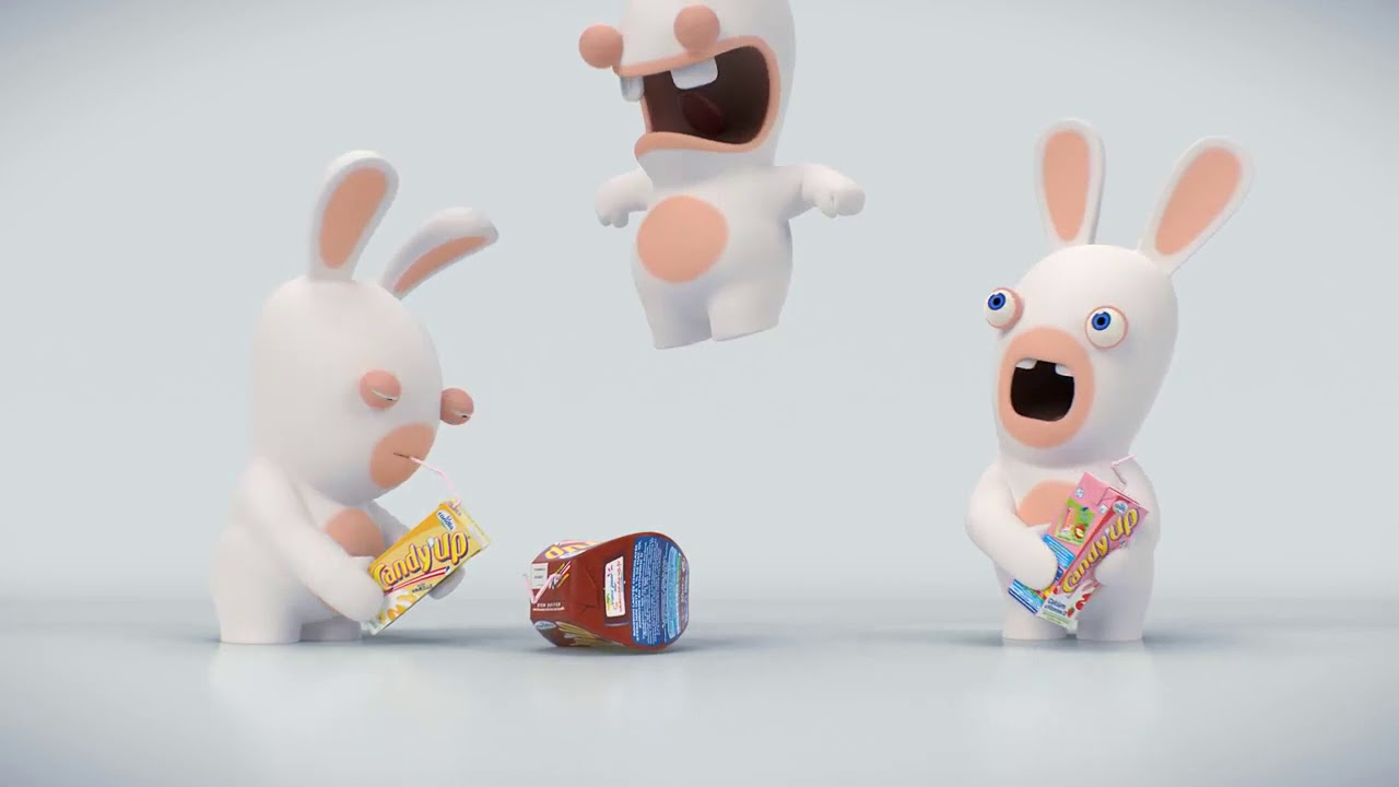 Candy'up x Raving Rabbids Tag Busterwood - YouTube