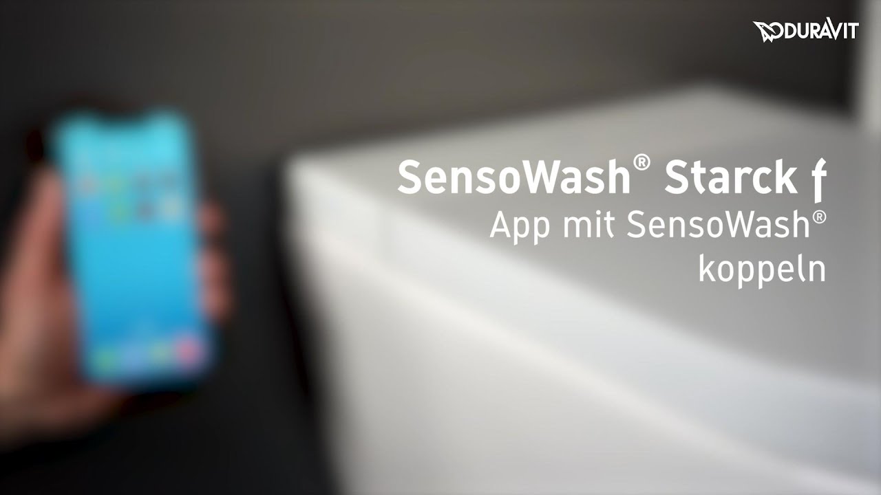 SensoWash® Starck f: App mit SensoWash® koppeln - YouTube
