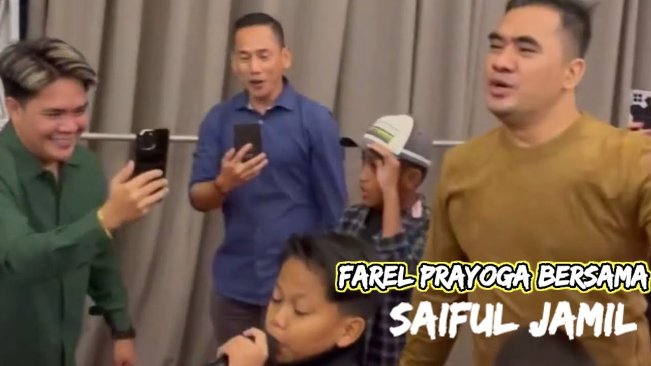 farel frayoga menggoyang para artis - YouTube