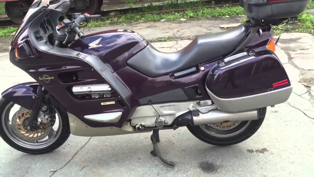 Honda st1100 pan Europe - YouTube
