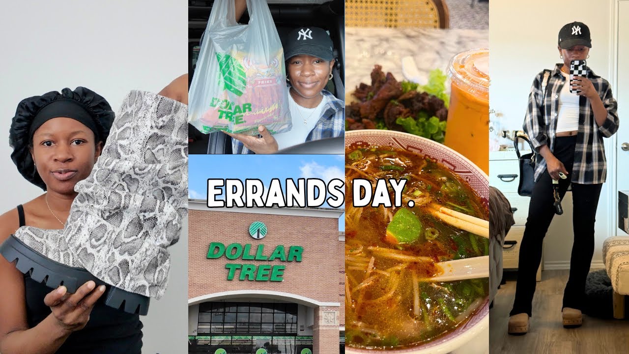 Running Errands, Eating Pho, & A Dollar Tree Haul | Vlogmas Diary 10-12 ...