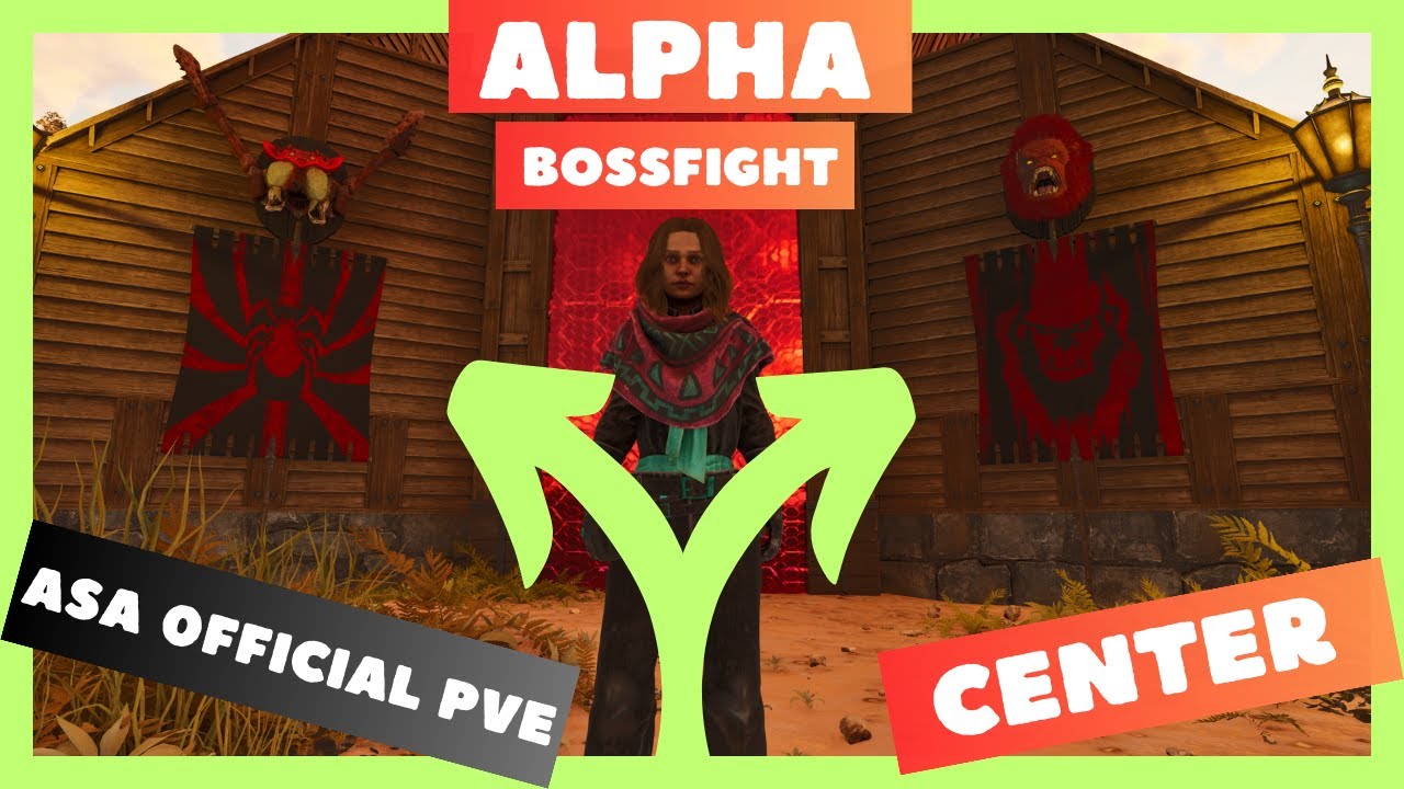 ASA Official PVE: Center Alpha Bossfight (Center) Megapithecus ...