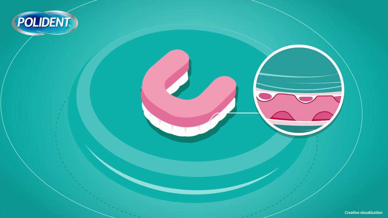 How to use Polident Denture Fixative - YouTube