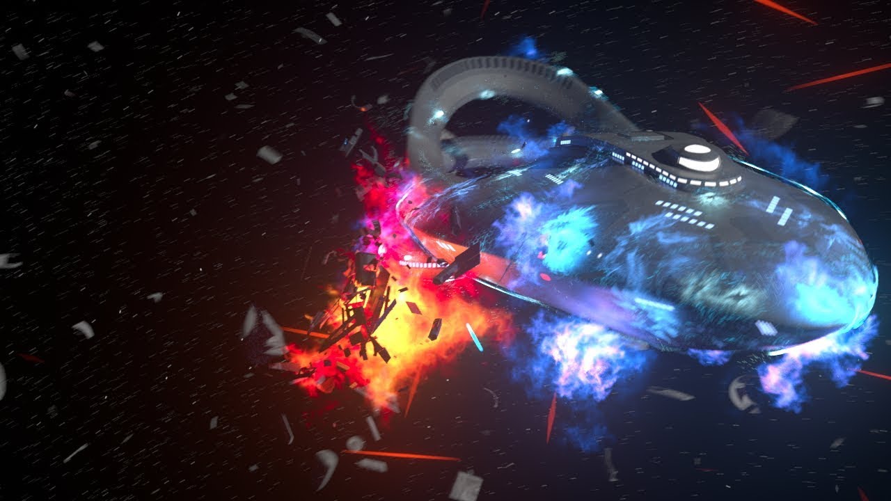 Orville vs Enterprise [fan made] houdini+nuke - YouTube