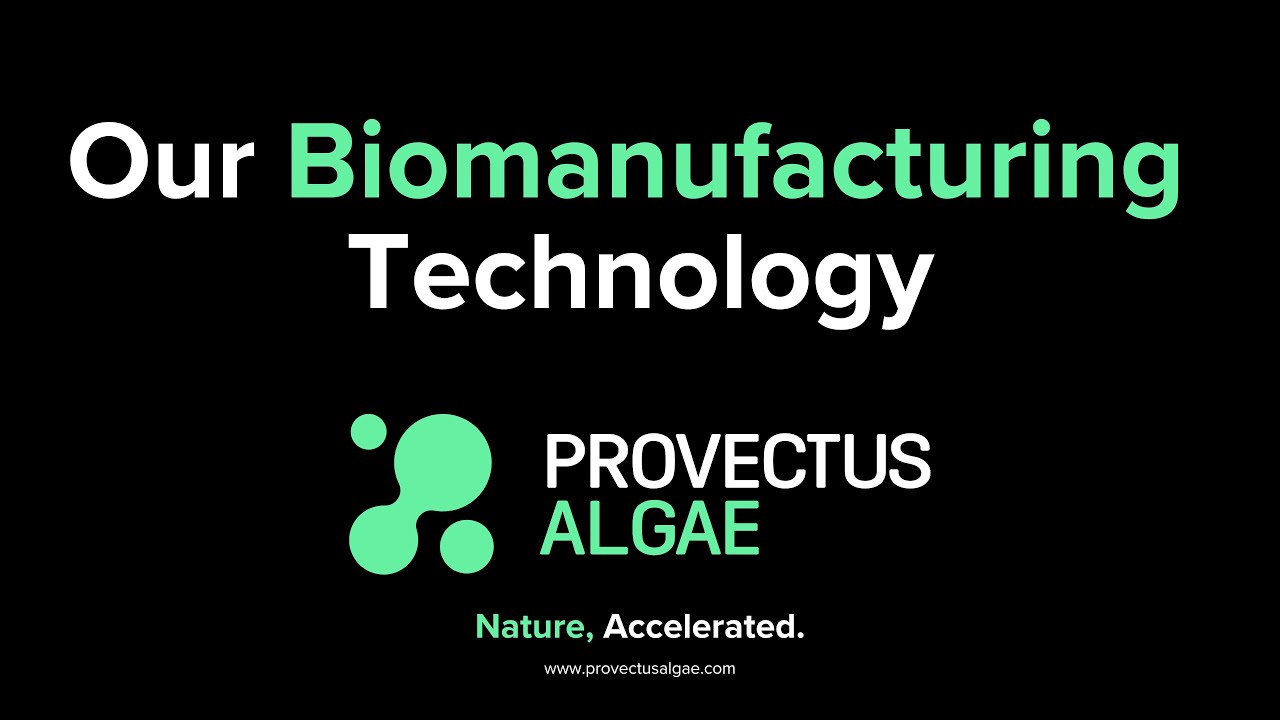 Making a Cleaner Future: Biomanufacturing Technologies at Provectus ...