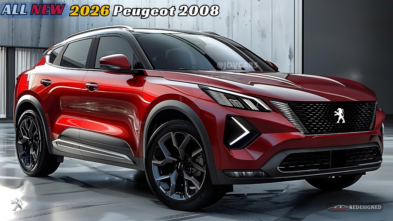 A Closer Look at 2026 Peugeot 2008 – A Bold New Look for the Futur - YouTube