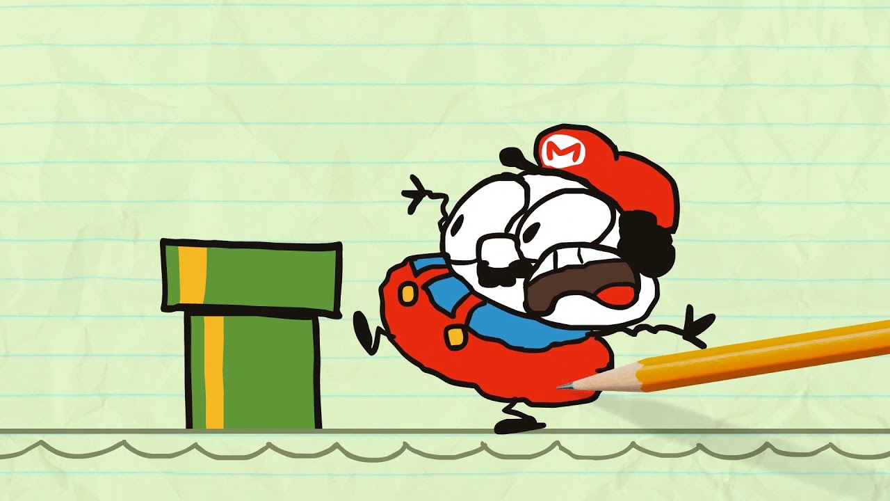 Mario Gets Fat - Pencilmation | Animation | Cartoons | Pencilmation ...